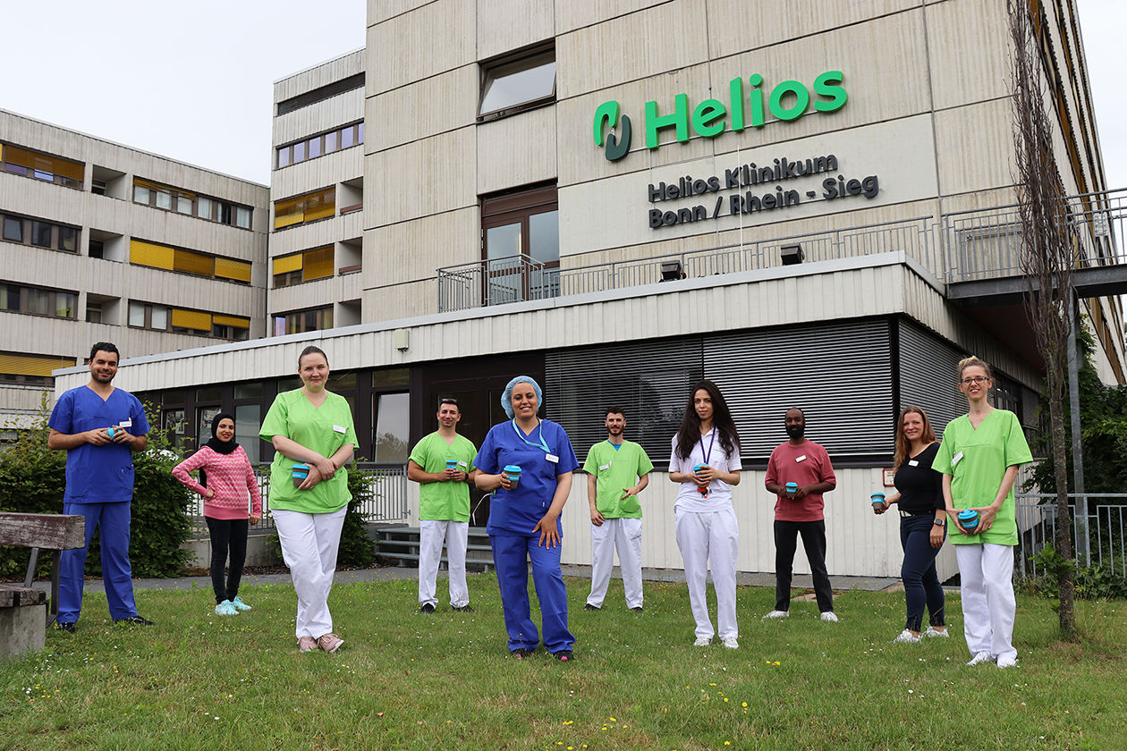 Über 10.000 Kilometer bis auf den Hardtberg | Helios Klinikum Bonn ...