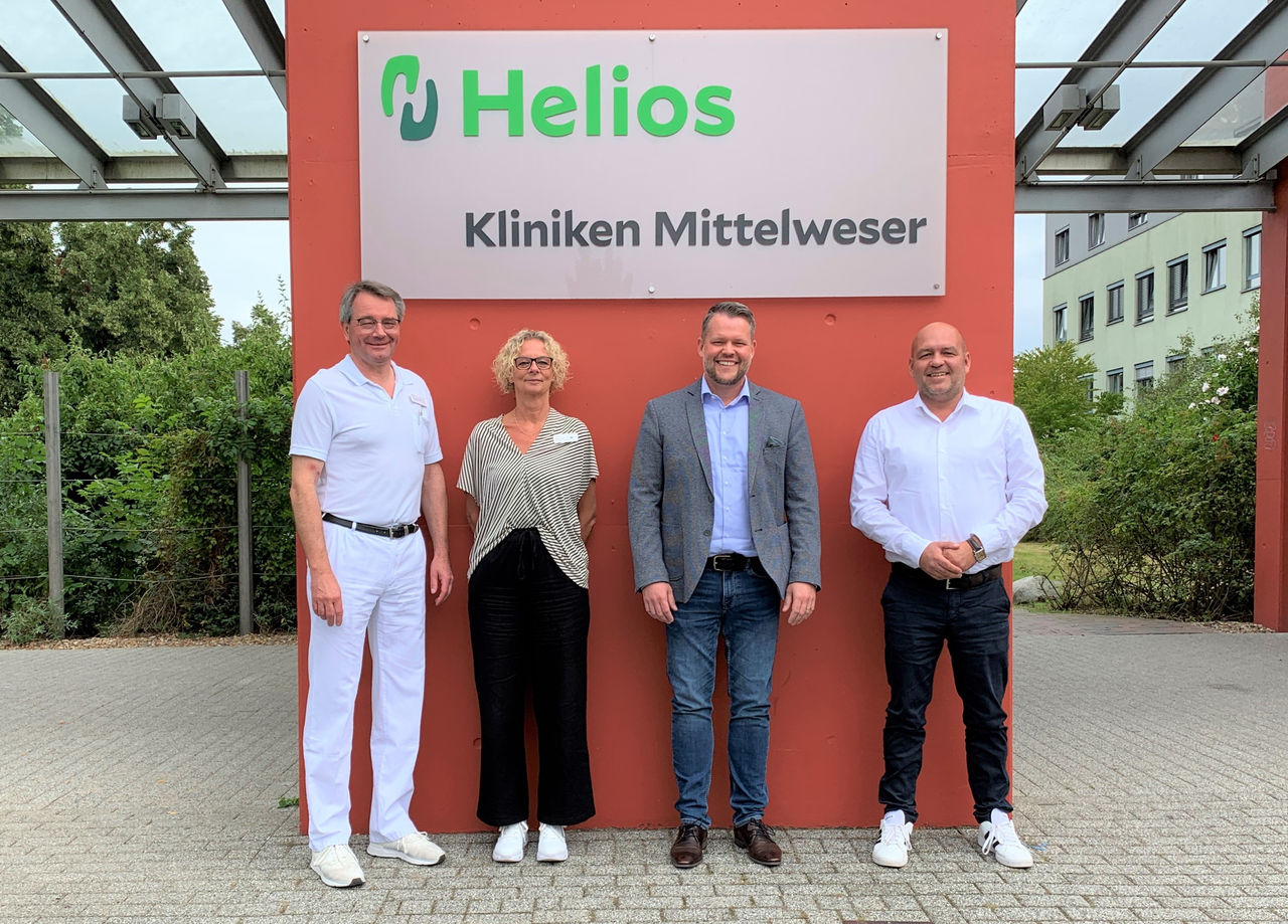 Amtsantritt des neuen Standortleiters | Helios Kliniken Mittelweser